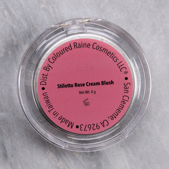 Coloured Raine Stiletto Rose Cream Blush Review & Swatches