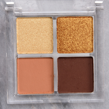 ColourPop All That Topaz Eyeshadow Quad Review & Swatches