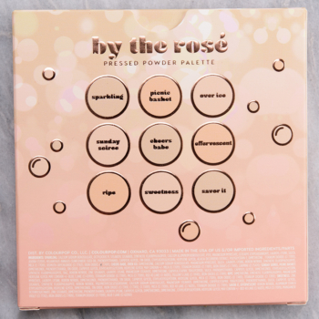 ColourPop By the Rose 12-Pan Pressed Powder Shadow Palette Review ...