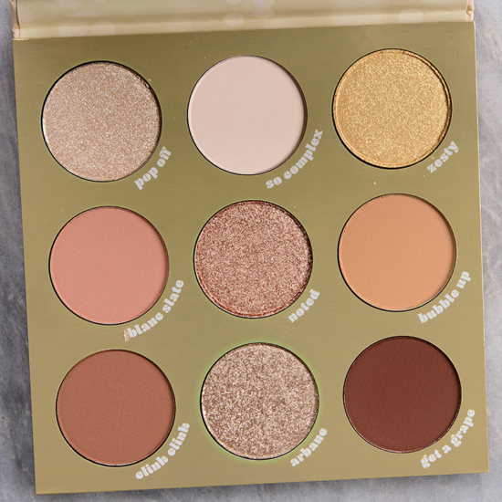 ColourPop Feelin' Bubbly Eyeshadow Palette Review & Swatches