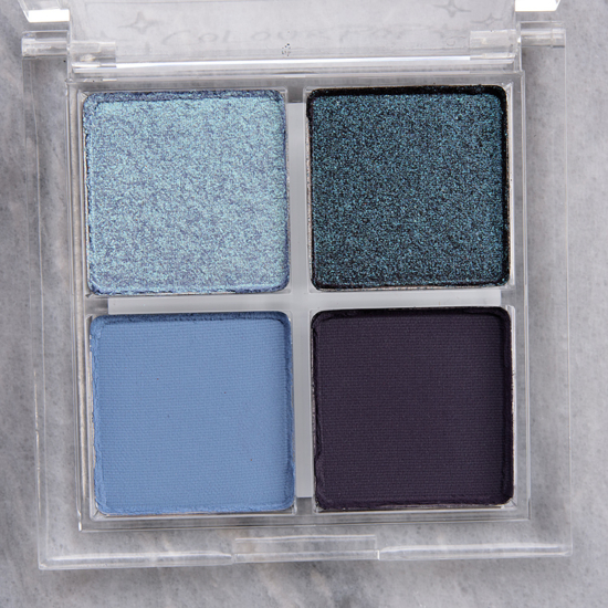 ColourPop Set on Sapphire Eyeshadow Quad Review & Swatches