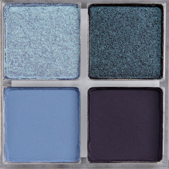 ColourPop Set on Sapphire Eyeshadow Quad Review & Swatches