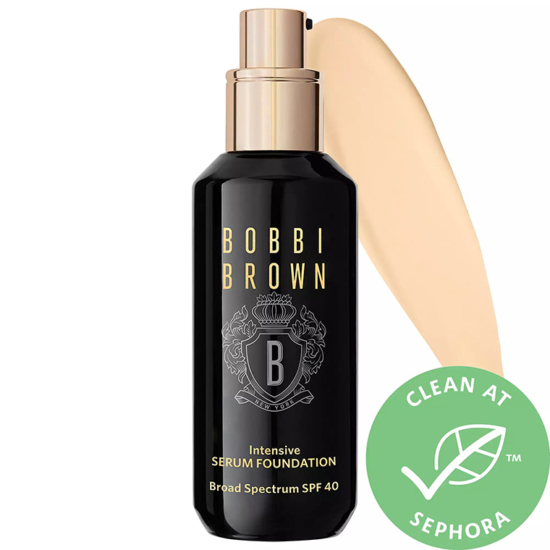 Bobbi Brown Warm Ivory Intensive Serum Foundation SPF 40 Review & Swatches
