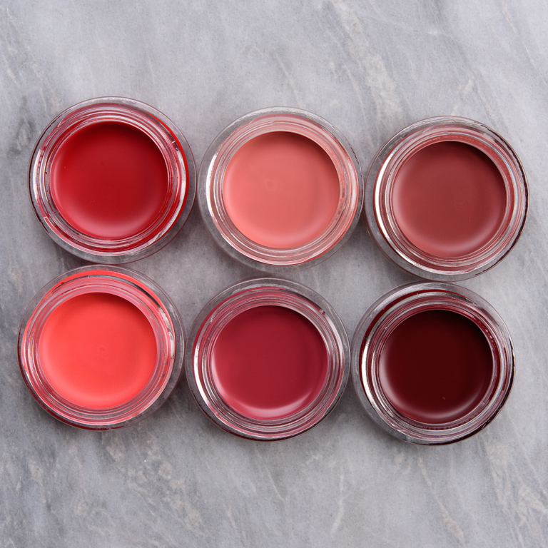 Chanel No. 1 de Chanel Lip & Cheek Balm Swatches (x6)