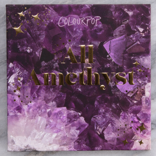 ColourPop All Amethyst 9-Pan Pressed Powder Palette Review & Swatches