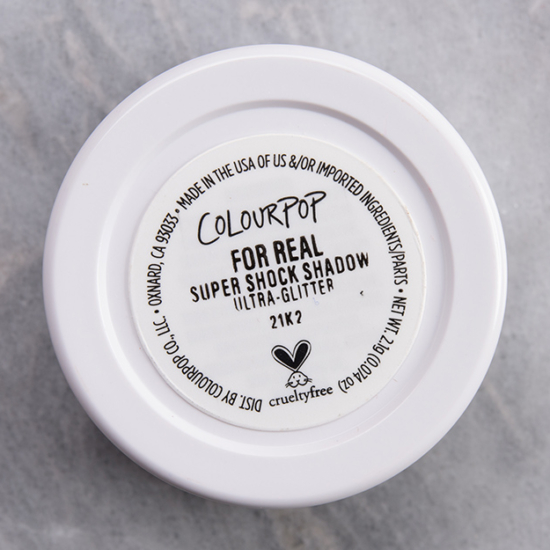 ColourPop For Real Super Shock Shadow Review & Swatches