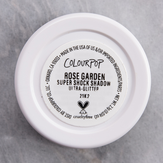 ColourPop Rose Garden Super Shock Shadow Review & Swatches
