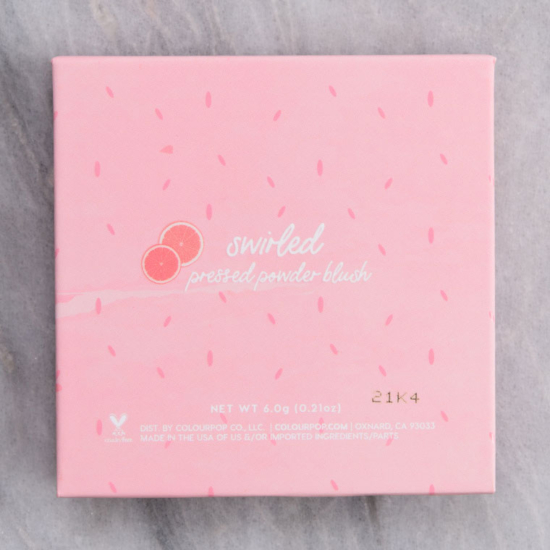 ColourPop Swirled Blush Review & Swatches