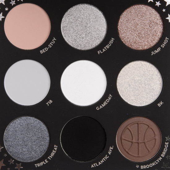 ColourPop Brooklyn Nets Eyeshadow Palette Review & Swatches