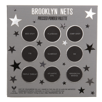 ColourPop Brooklyn Nets Eyeshadow Palette Review & Swatches