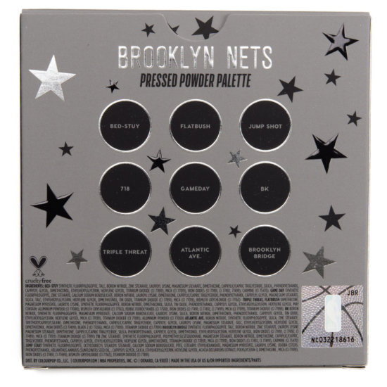 ColourPop Brooklyn Nets Eyeshadow Palette Review & Swatches