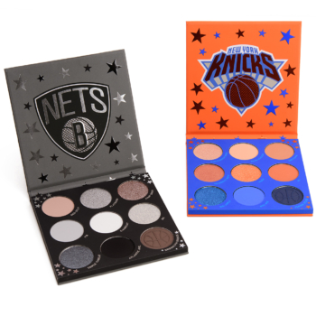 ColourPop x NBA New York Knicks & Brookyn Nets Swatches