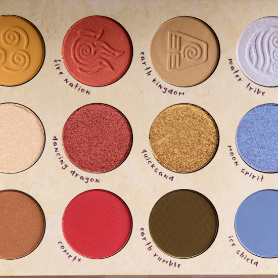 ColourPop Avatar: The Last Airbender Palette Review & Swatches