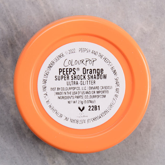 ColourPop x Peeps Super Shock Shadows Reviews & Swatches