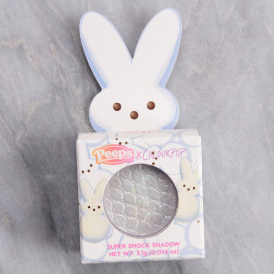 ColourPop Peeps White Super Shock Shadow Review & Swatches