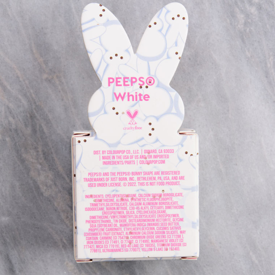 ColourPop Peeps White Super Shock Shadow Review & Swatches