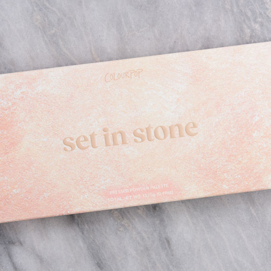 ColourPop Set in Stone Eyeshadow Palette Review & Swatches
