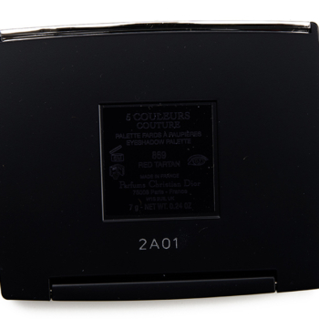 Dior Red Tartan (869) Eyeshadow Palette Review & Swatches