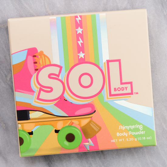 Sol Body High Roller Shimmering Body Powder Review & Swatches