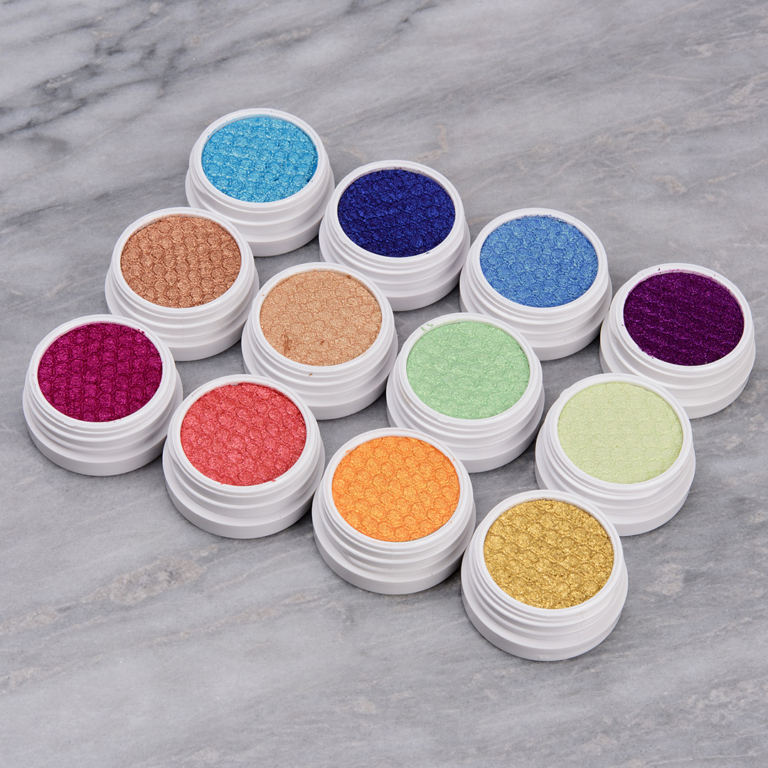 ColourPop Shock It to Me Collection Swatches - 25 Super Shock Shadows!