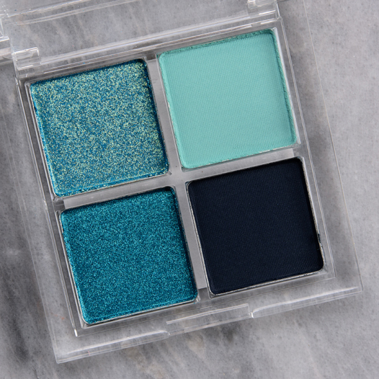 ColourPop Wait and Sea Shadow Quad Review & Swatches