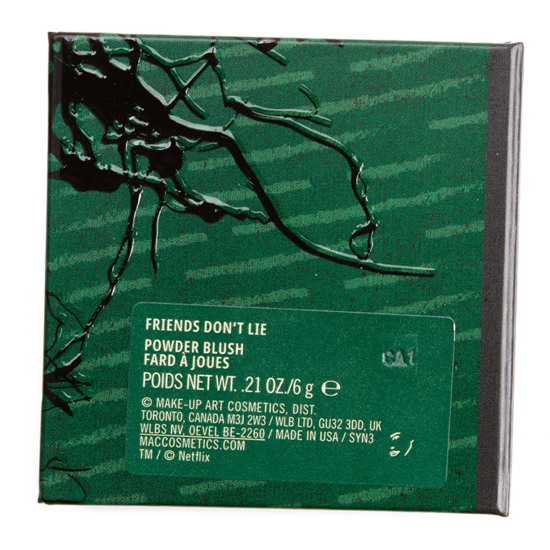 MAC Friends Don't Lie Blush Review & Swatches