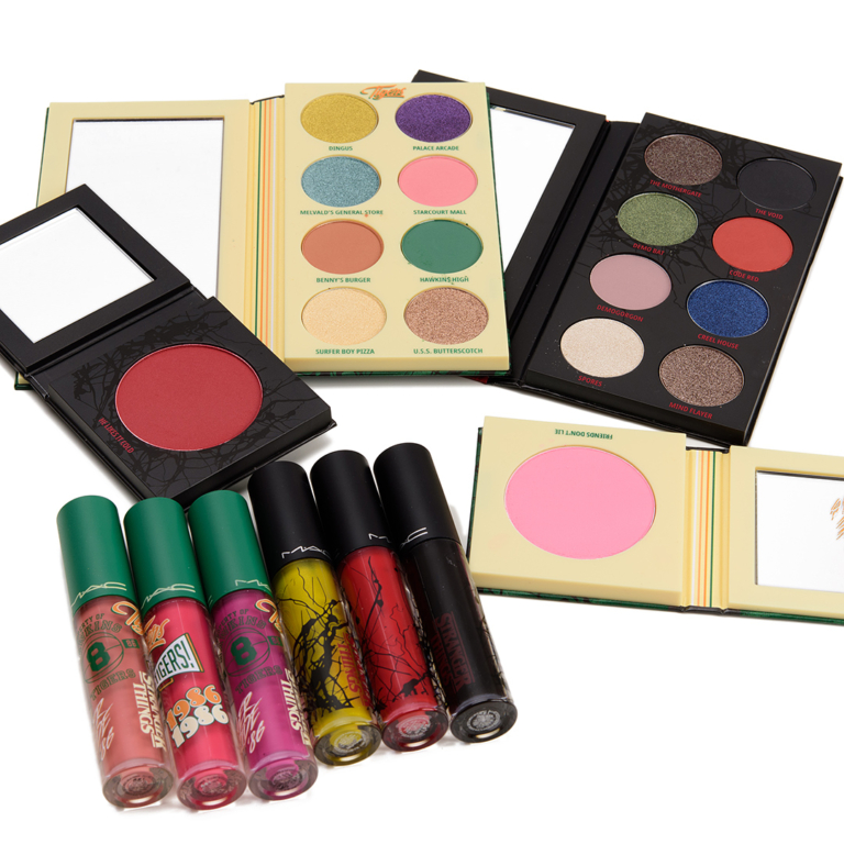 MAC x Stranger Things Collection Swatches