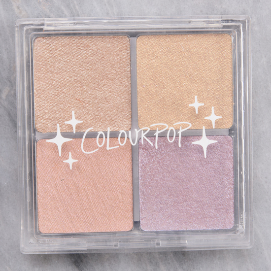 ColourPop Might as Shell 4-Pan Cheek Palette Review & Swatches