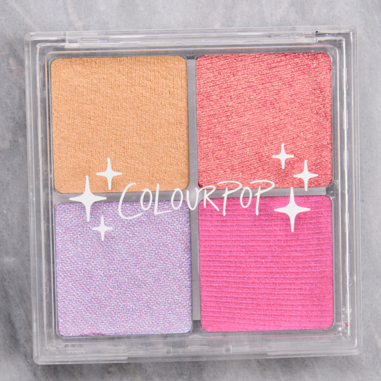 ColourPop Shell Yeah 4-Pan Cheek Palette Review & Swatches