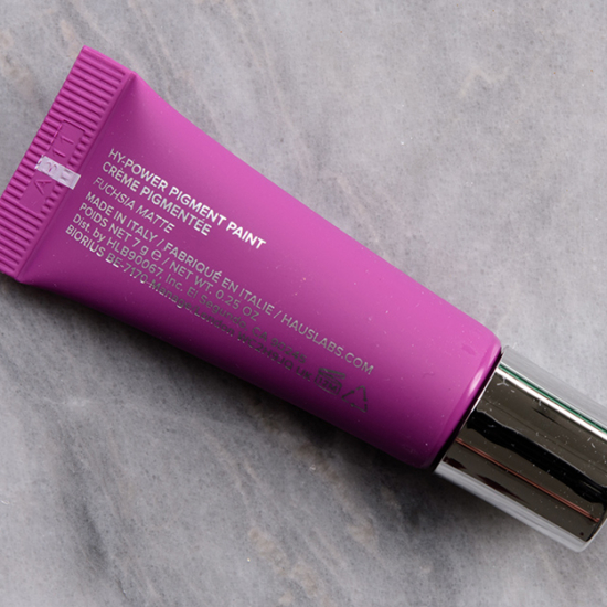 Haus Labs Fuchsia Matte & Deep Amethyst Shimmer Hy-Power Pigment Paints ...