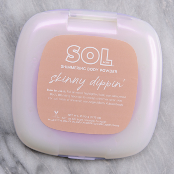 Sol Body Skinny Dippin' Shimmering Body Powder Review & Swatches