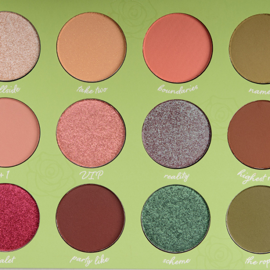 ColourPop On the List Palette Review & Swatches