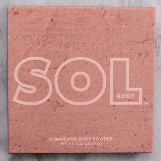 Sol Body Fire Up Shimmering Body Powder Review & Swatches