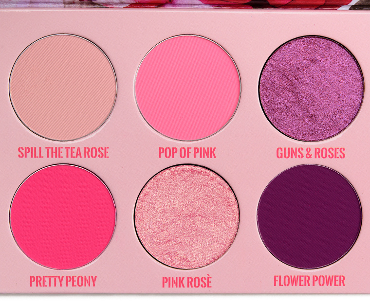 Give Me Glow Vivid Rose 10-Pan Pressed Pigment Palette Review & Swatches