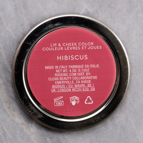 Rose Inc Hibiscus Blush Divine Review & Swatches