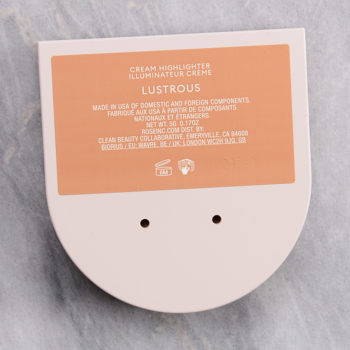 Rose Inc Lustrous Solar Radiance Cream Highlighter Review & Swatches