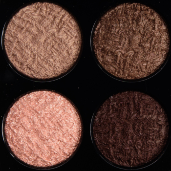 Chanel Tweed Brun Et Rose (04) Tweed Eyeshadow Quad Review & Swatches