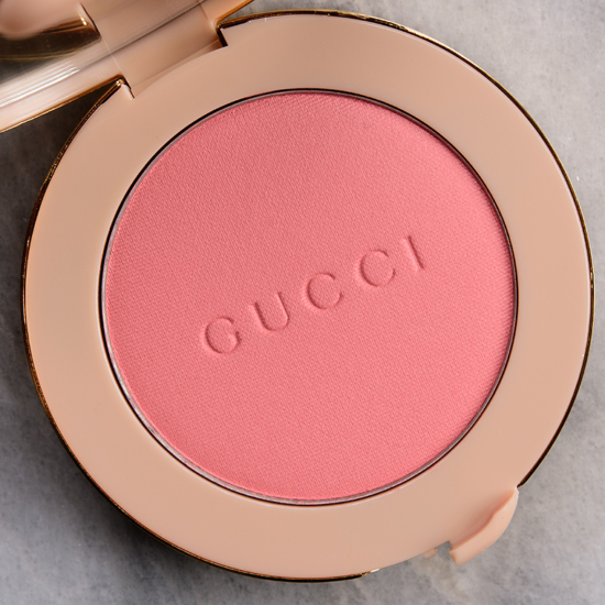 Gucci Beauty Silky Rose (01) Luminous Matte Blush Review & Swatches