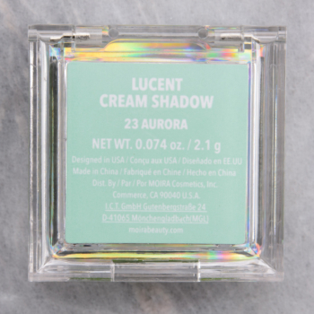 Moira Stella, Aurora, Mercury, Starlight Lucent Cream Shadow Reviews & Swatches