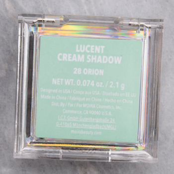 Moira Phoebe, Callisto, Orion, Alpha, Dawn Lucent Cream Shadow Reviews & Swatches