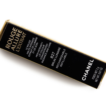 Chanel Brun Lunaire (827) Rouge Allure L'Extrait Lip Colour Review ...