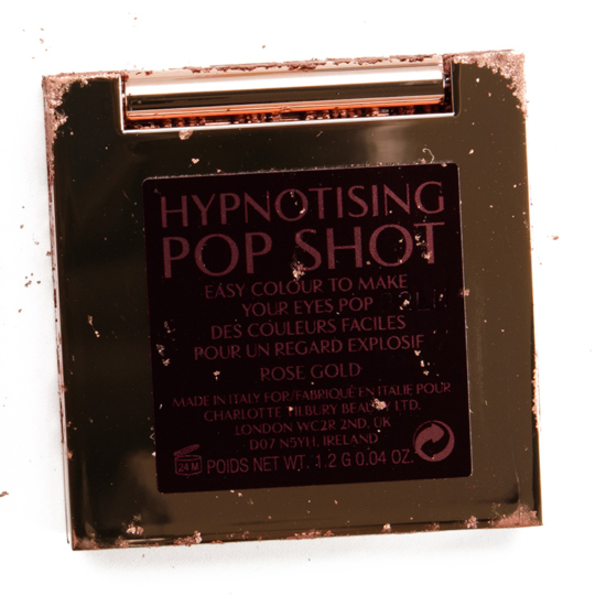 Charlotte Tilbury Rose Gold Hypnotising Pop Shot Eyeshadow Review ...