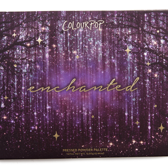 ColourPop Enchanted 12-Pan Pressed Powder Shadow Palette Review & Swatches