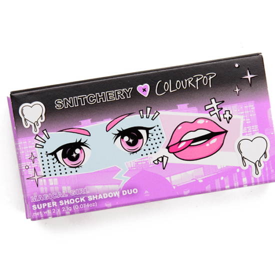 ColourPop x Snitchery Magical Girl Super Shock Shadow Duo Review & Swatches