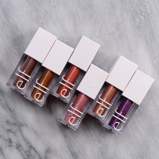 elf Liquid Eyeshadow Swatches