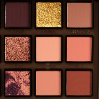 Huda Beauty Empowered Eyeshadow Palette Swatches