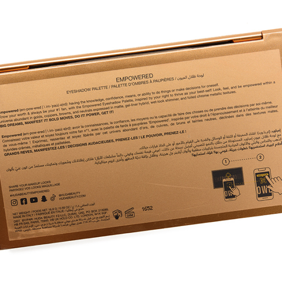 Huda Beauty Empowered Eyeshadow Palette Review & Swatches