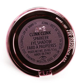 MAC Clink Clink Sparkler Eye Shadow Review & Swatches