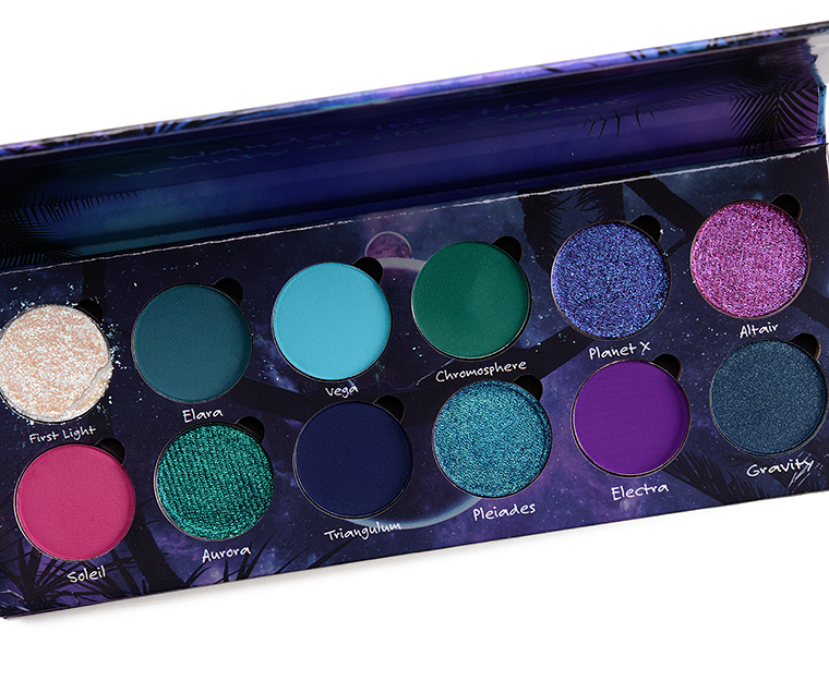 Terra Moons Cosmic Wanderer 12-Pan Eyeshadow Palette Review & Swatches