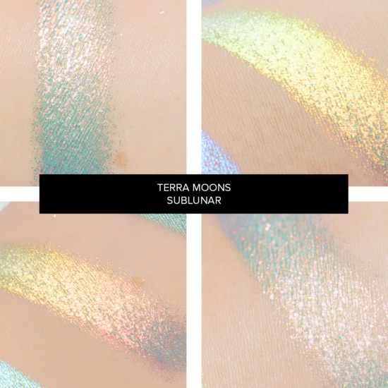 Terra Moons Sublunar Extreme Multichrome Shadow Review & Swatches